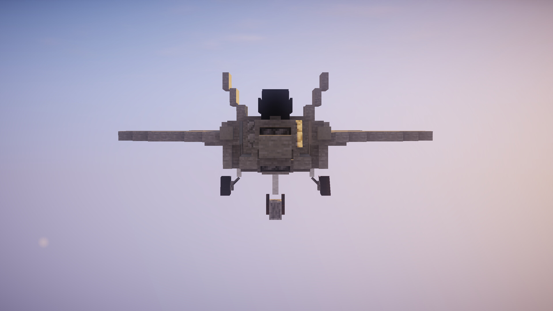 1,5:1 Lockheed Martin F-35A Lightning II Minecraft Map