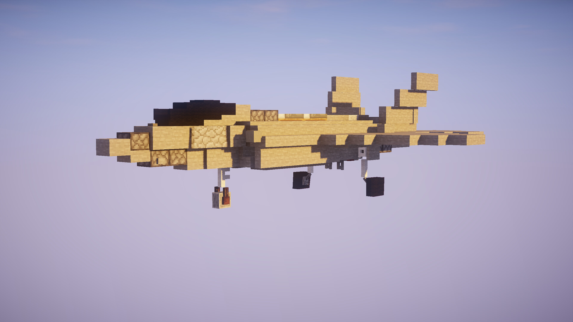 1,5:1 Lockheed Martin F-35A Lightning II Minecraft Map