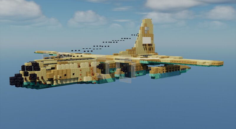 RC-130H Khofash - 1.5:1 Scale Minecraft Map