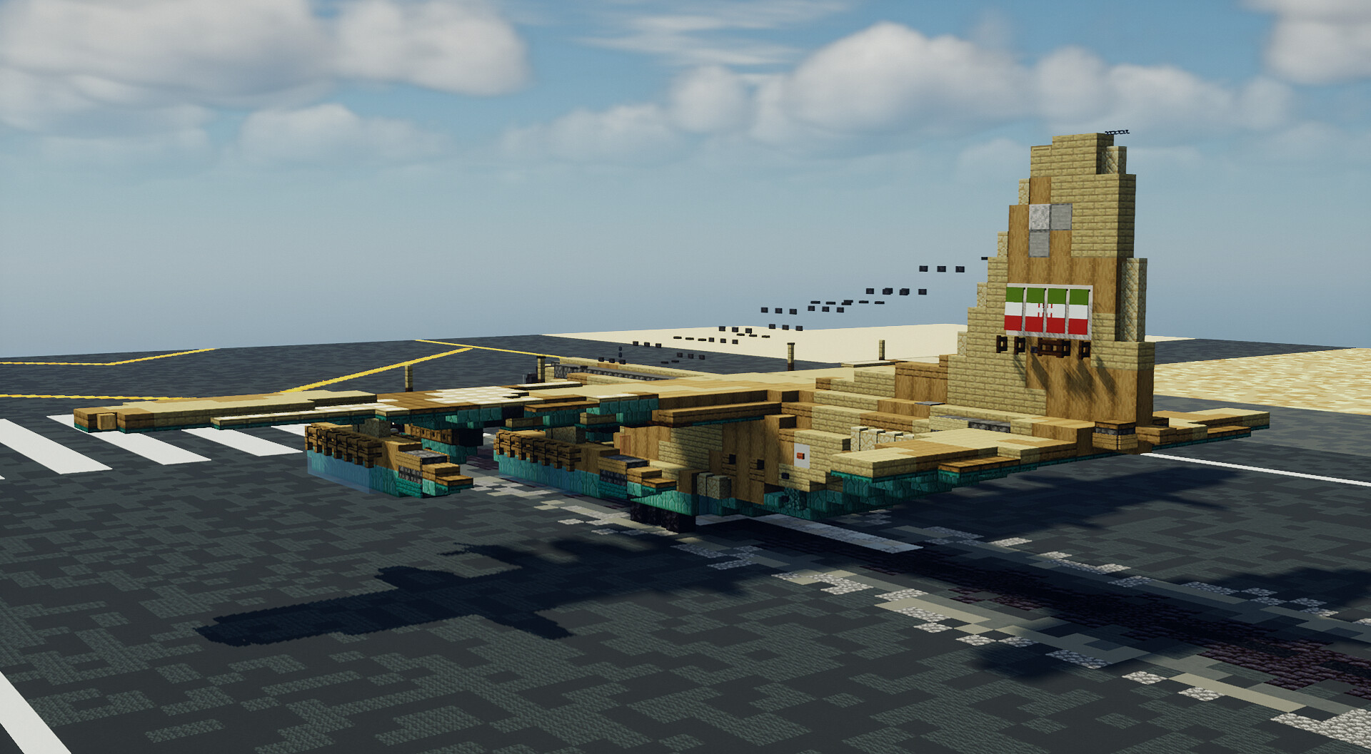 RC-130H Khofash - 1.5:1 Scale Minecraft Map