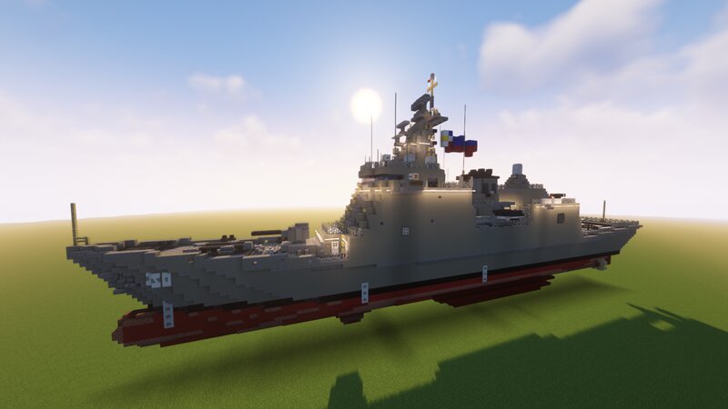 Jose Rizal Class Frigate Minecraft Map