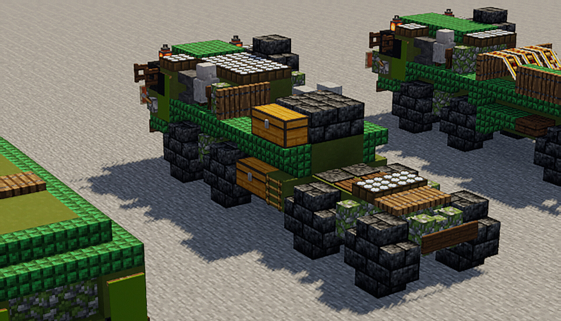M983 tractor (HEMTT) Minecraft Map