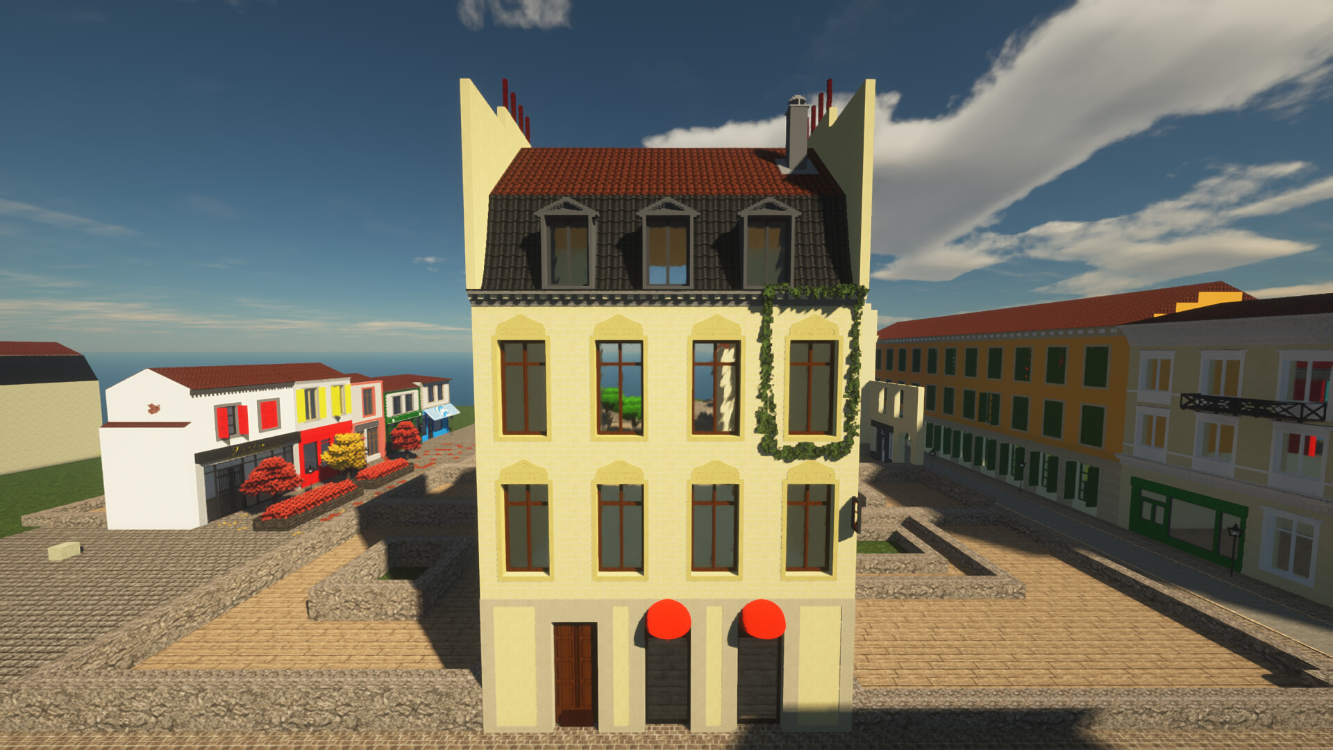 Minecraft | Mediterranean City | Little Tiles | Part 3 Minecraft Map