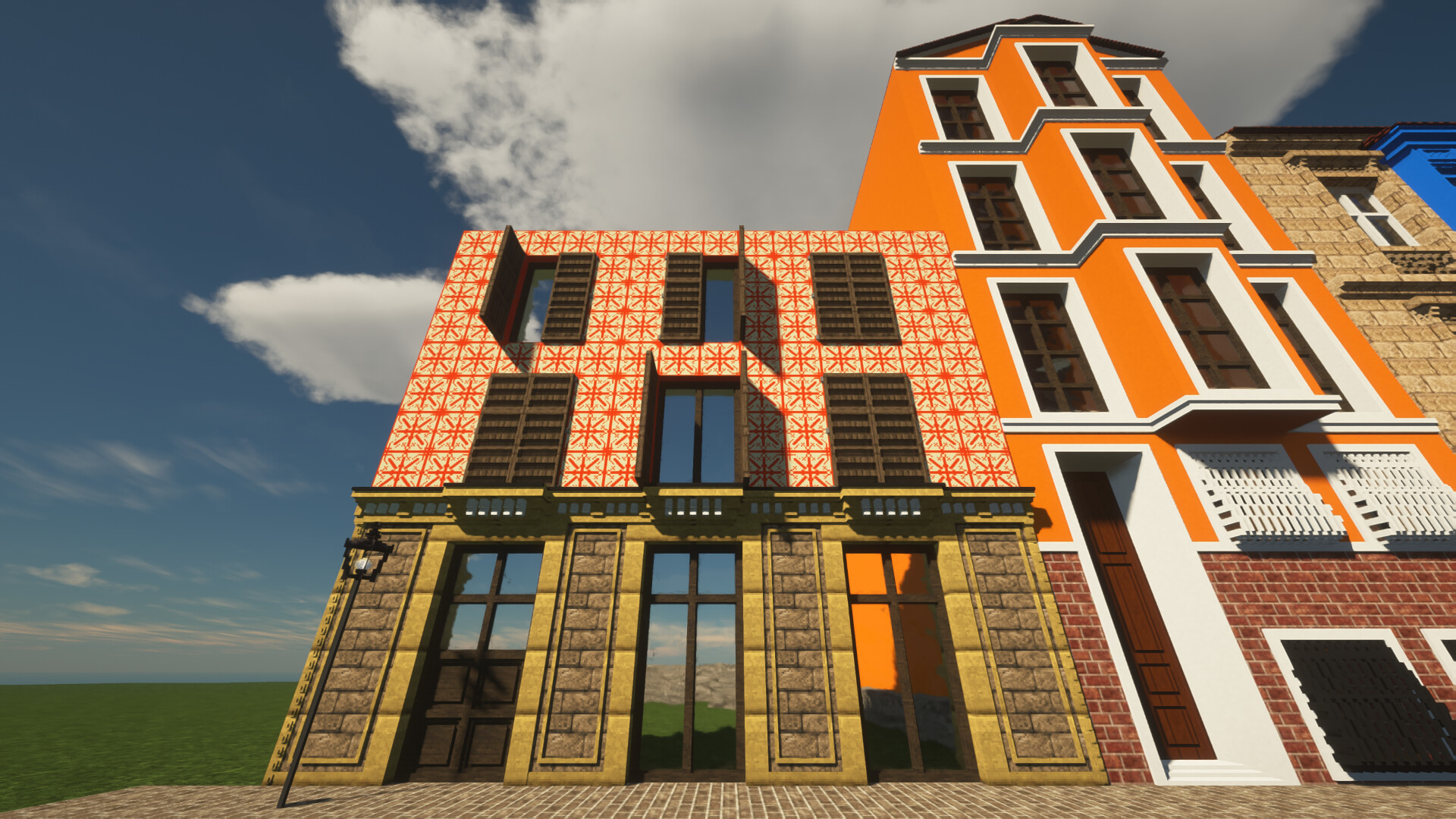 Minecraft | Mediterranean City | Little Tiles | Part 3 Minecraft Map