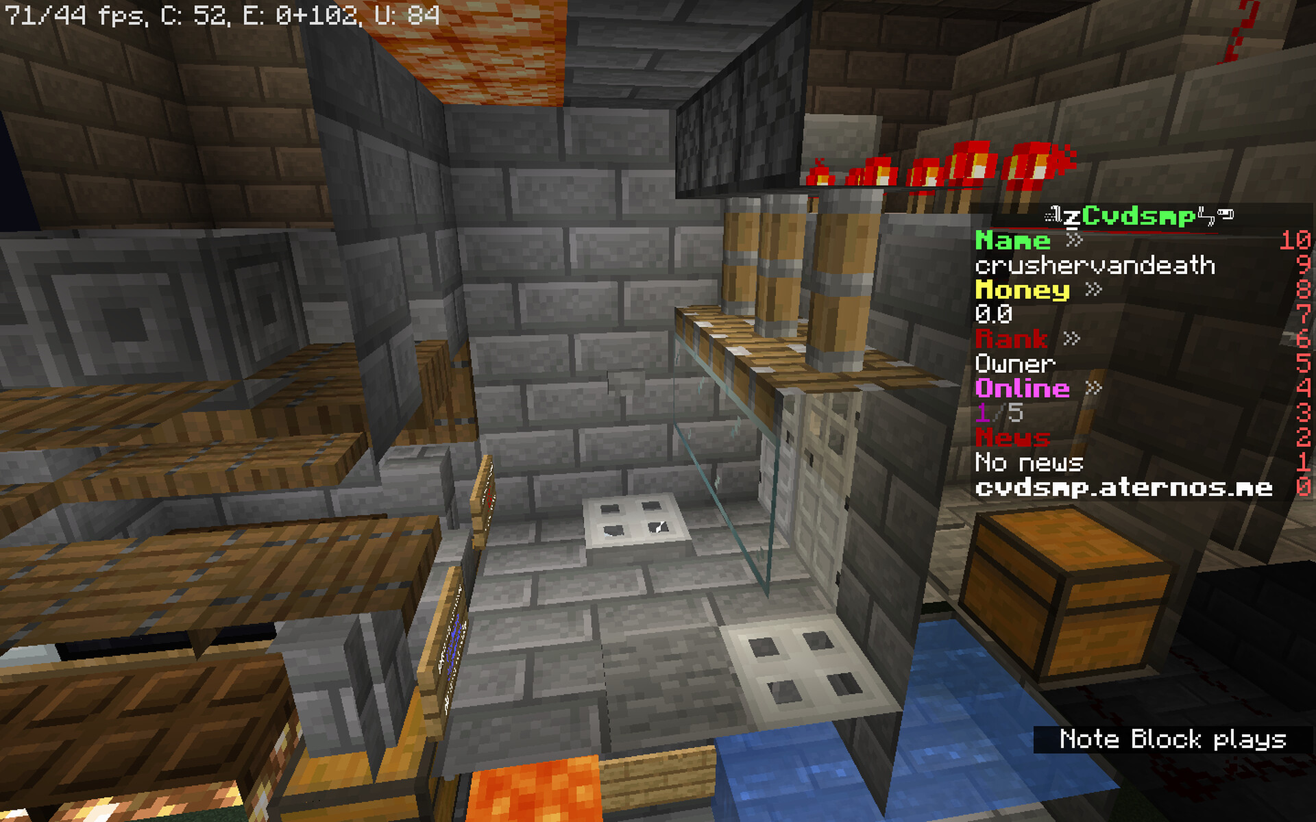 Redstone prison Minecraft Map