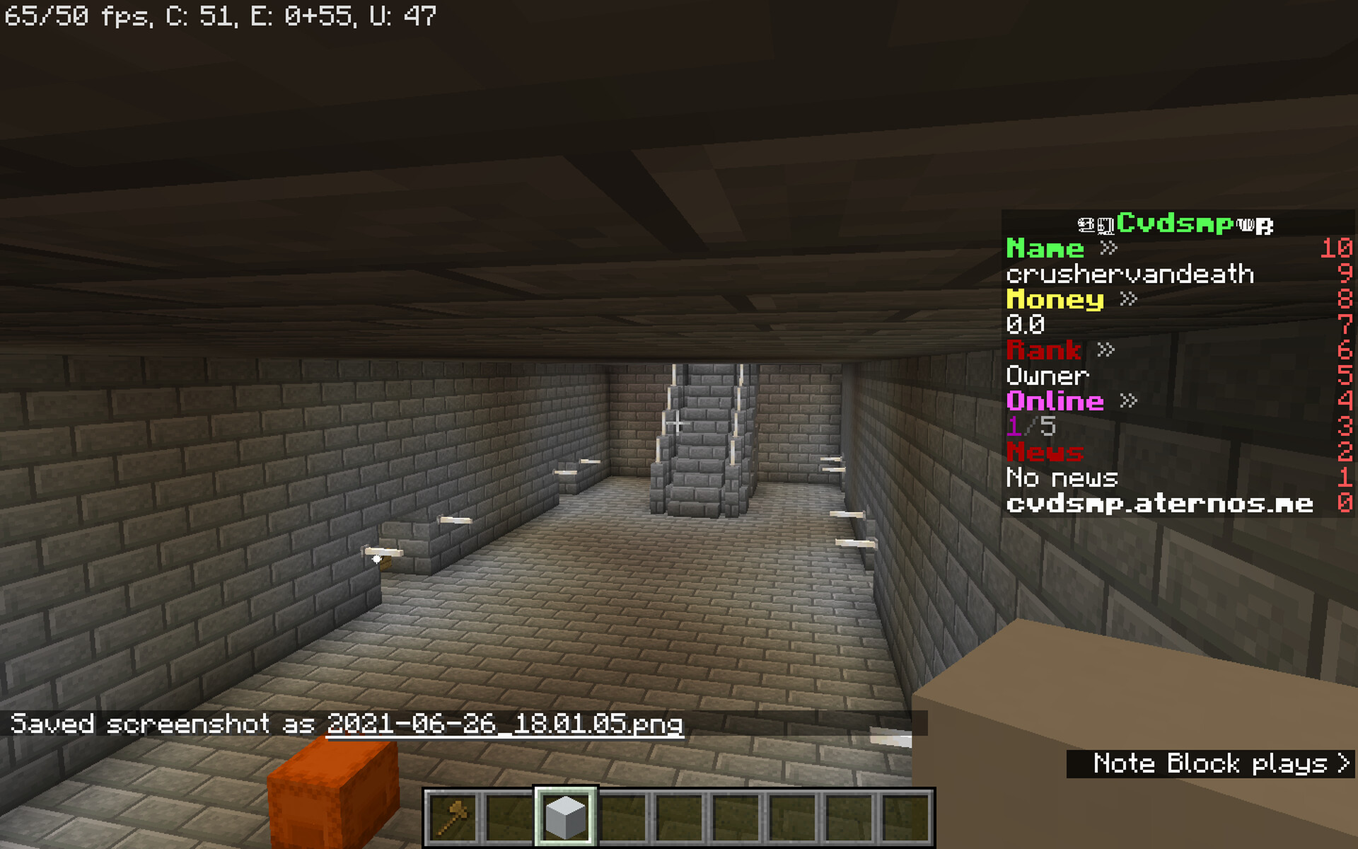 Redstone prison Minecraft Map