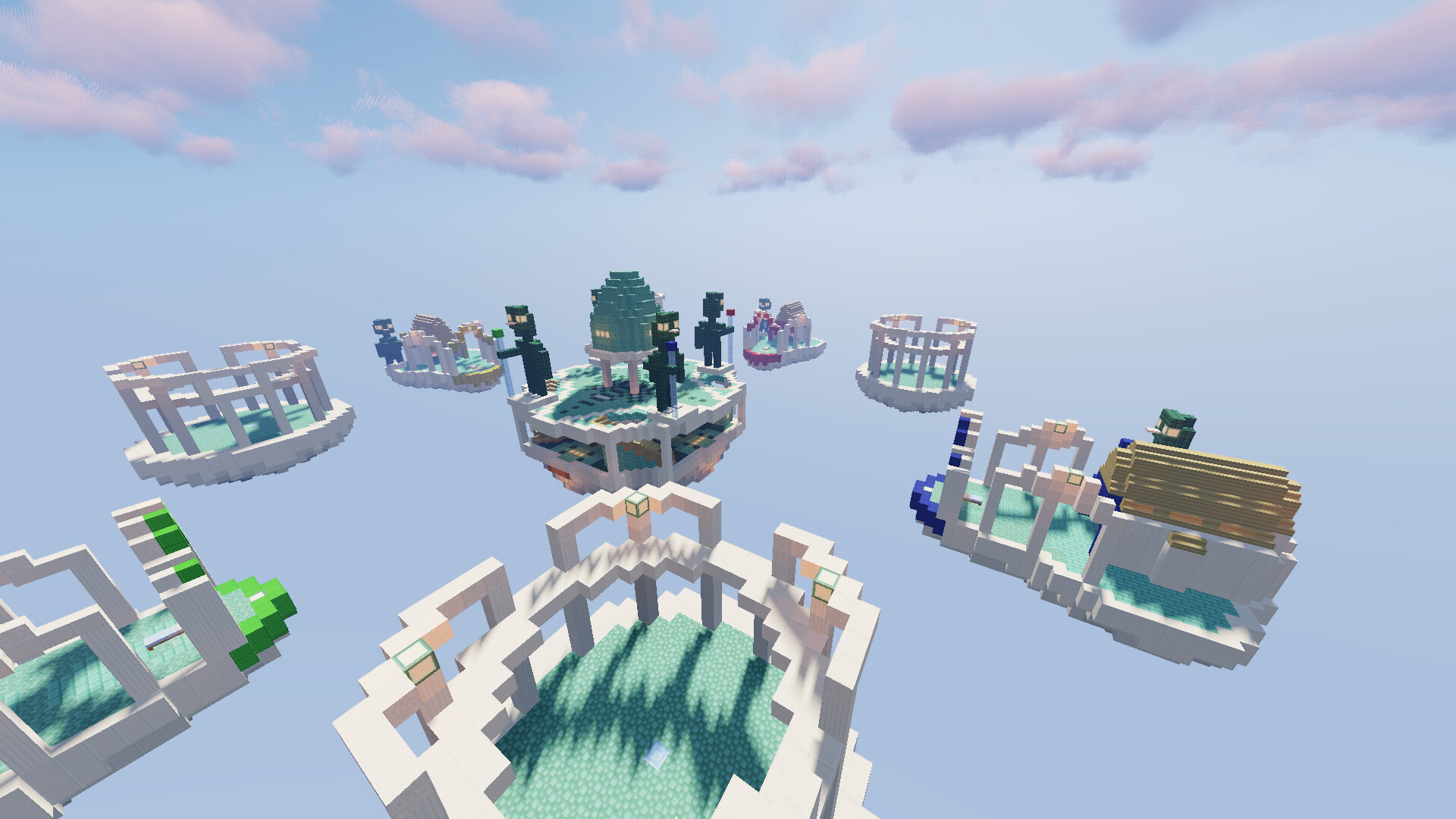 Bedwars map Atlantis Minecraft Map