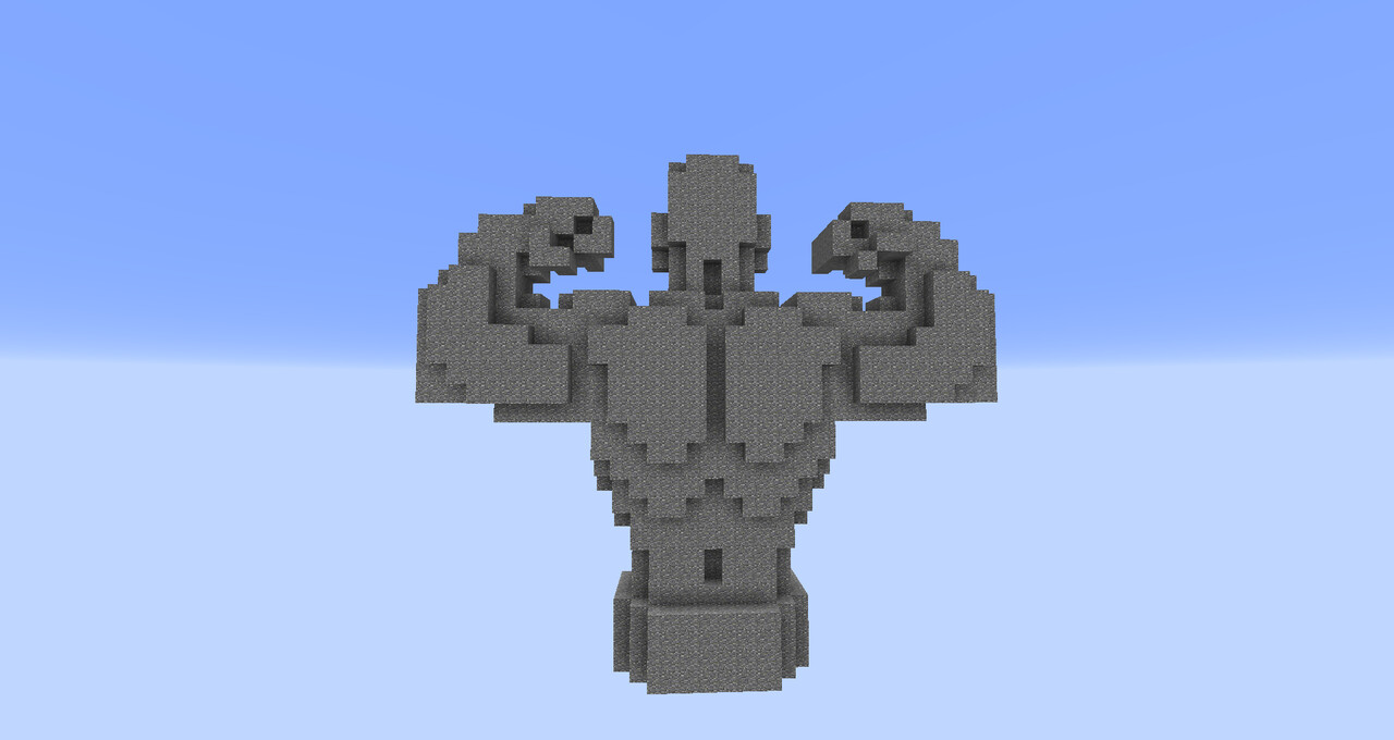 jock statue. torso Minecraft Map