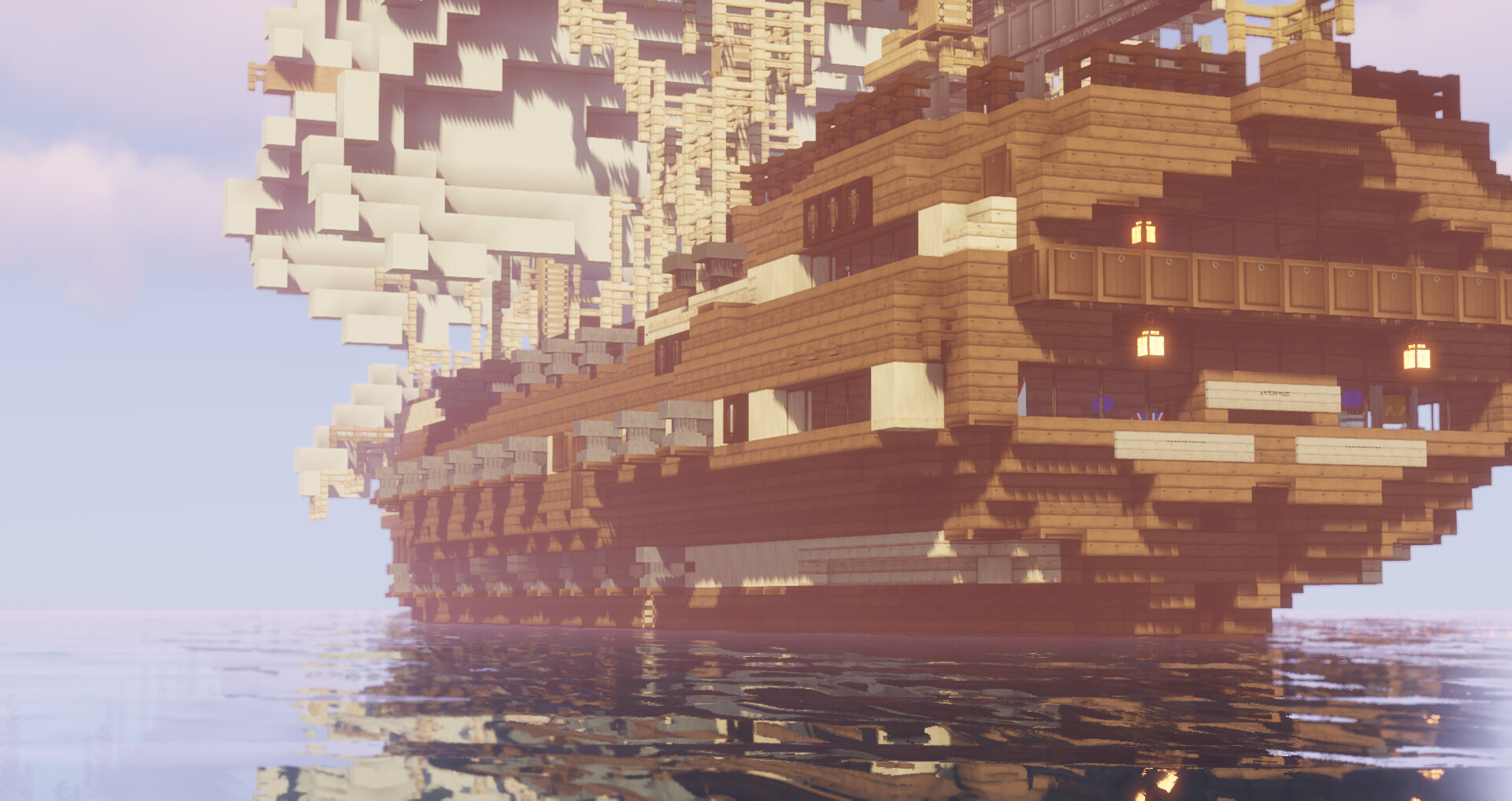 1st Rate Ship of the Line Minecraft Map