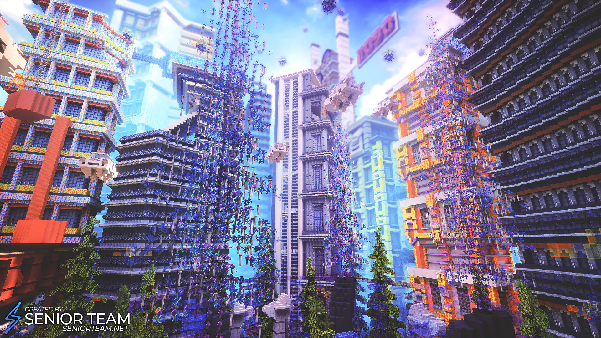 Futuristic City Minecraft Map