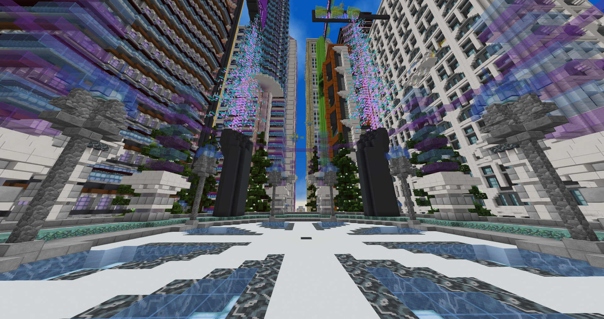 Futuristic City Minecraft Map