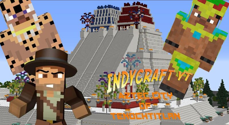 AZTEC CITY OF TENOCHTITLAN Minecraft Map