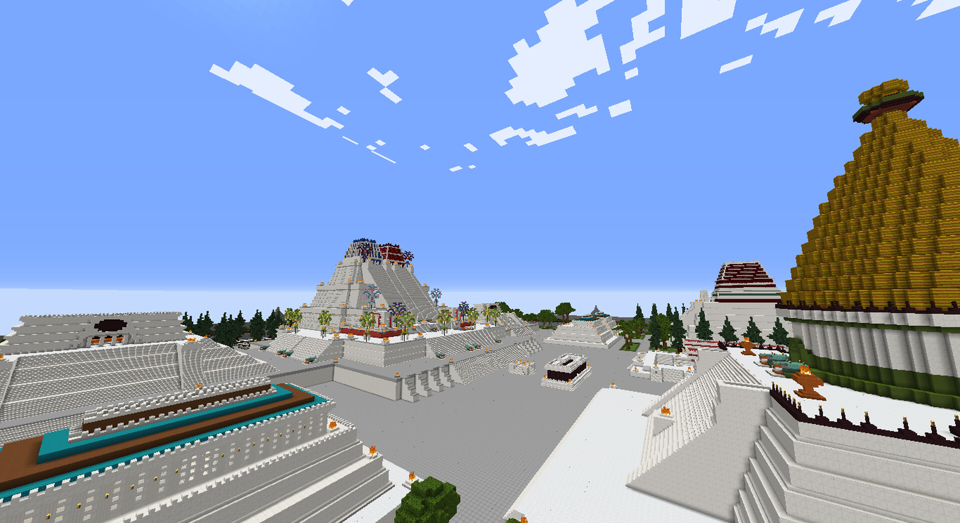 AZTEC CITY OF TENOCHTITLAN Minecraft Map