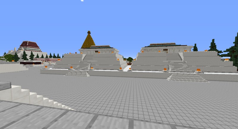 AZTEC CITY OF TENOCHTITLAN Minecraft Map