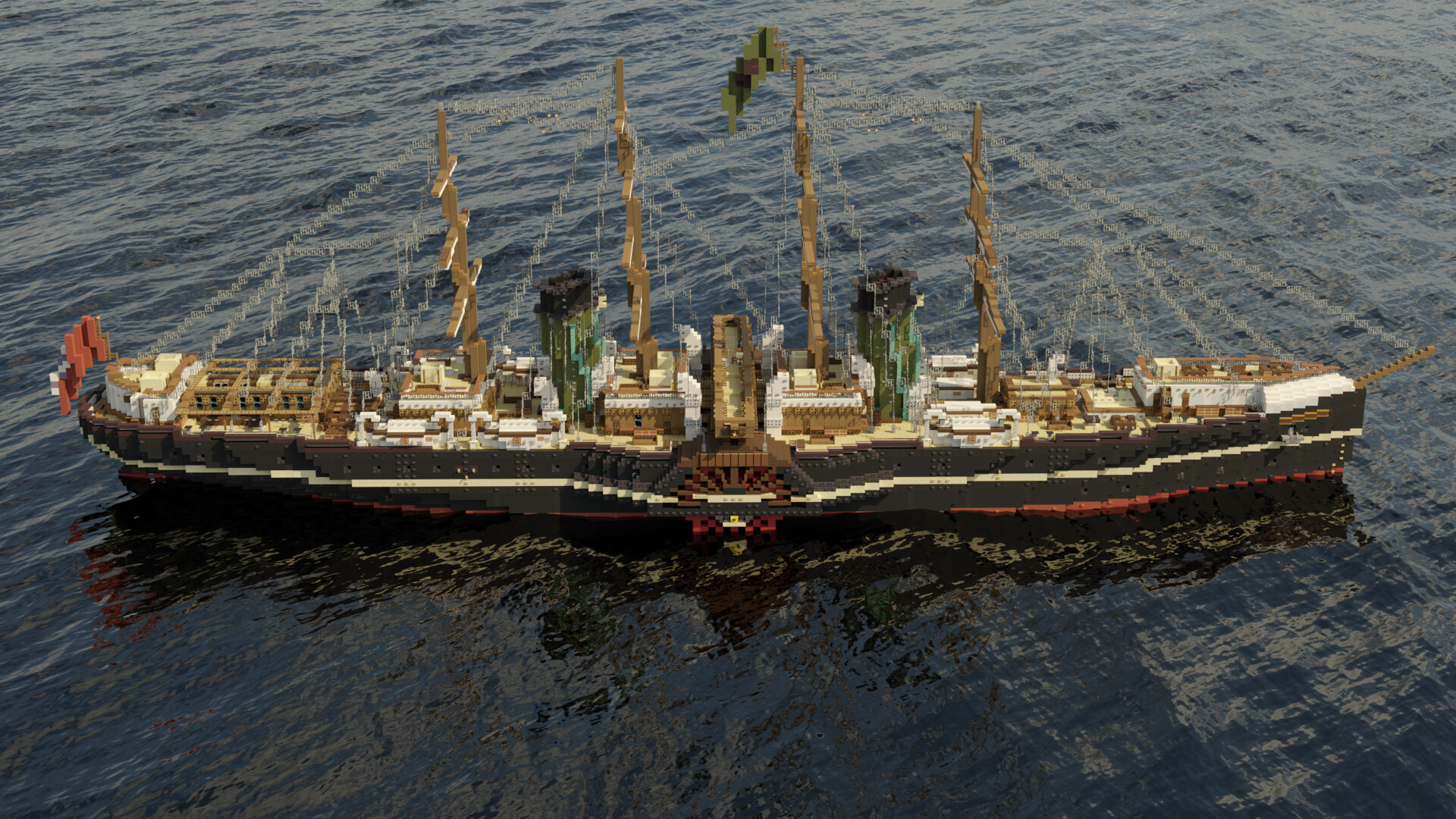 SS ATLANTIC (1850) [FULL INTERIOR] Minecraft Map