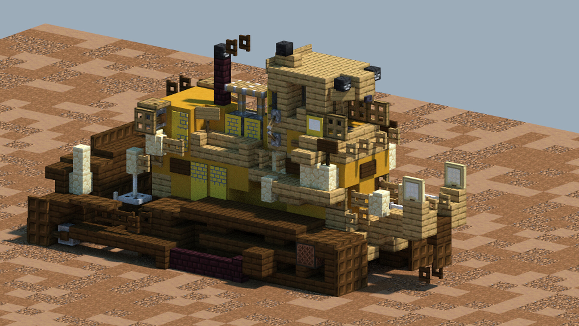 Fiat-Allis HD31, Dozer [With Download] Minecraft Map
