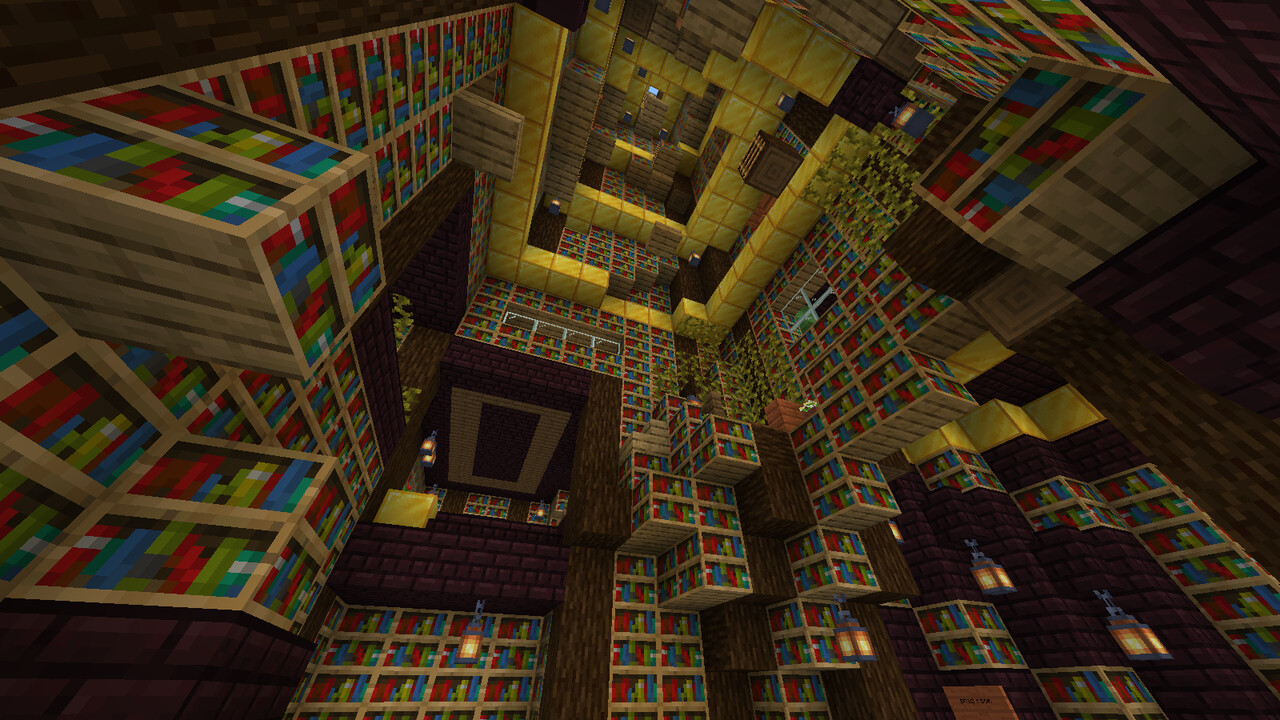The Alchemist's Library Minecraft Map