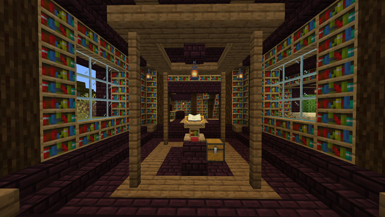 The Alchemist's Library Minecraft Map