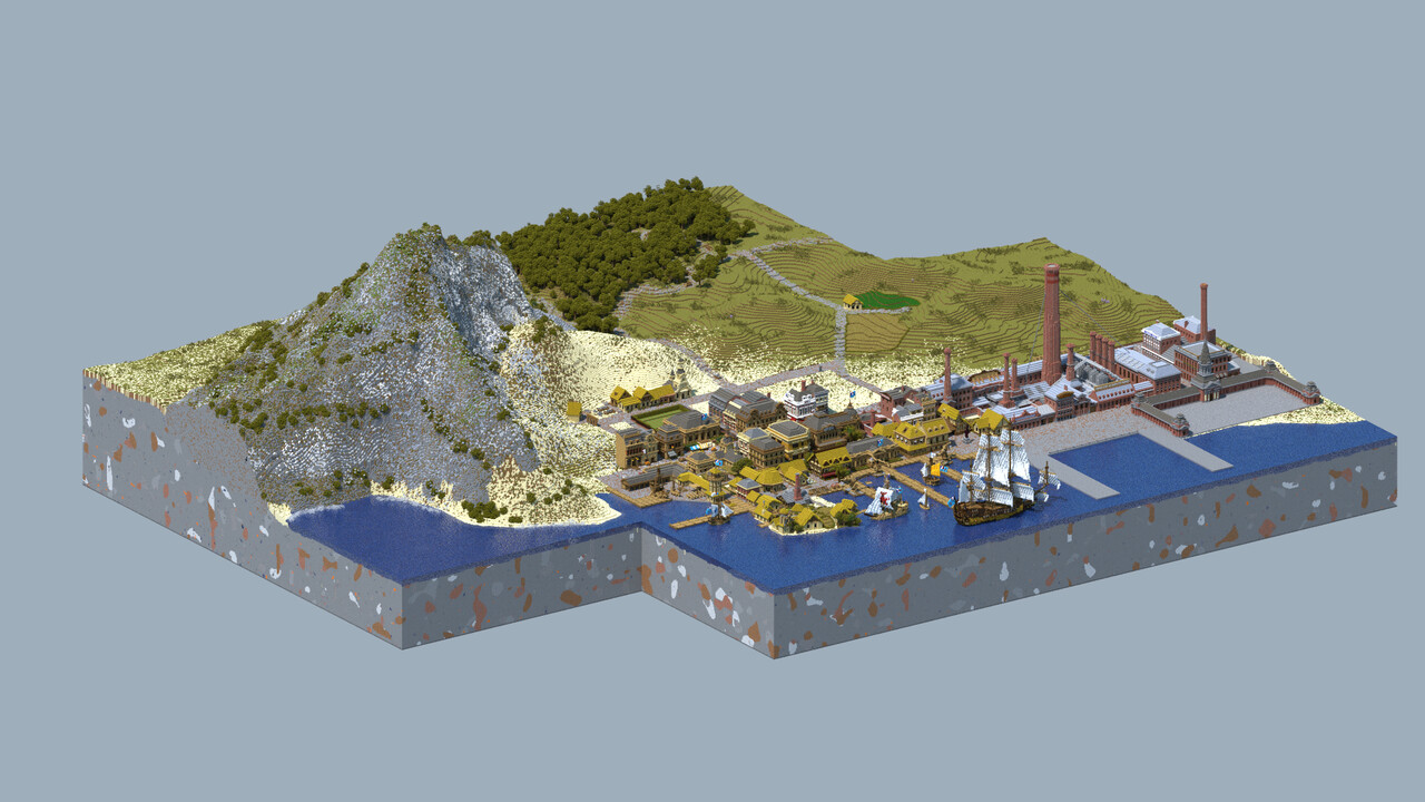 French Gibraltar | Colonial City Minecraft Map