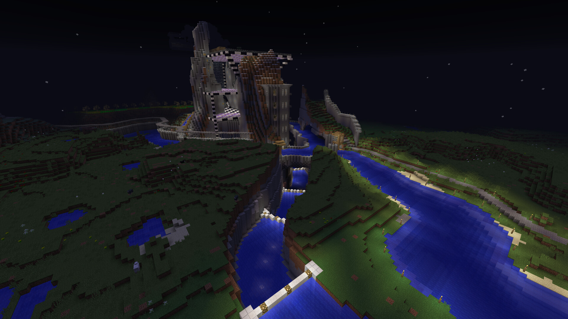 Silent Night FREE BUILD Minecraft Map