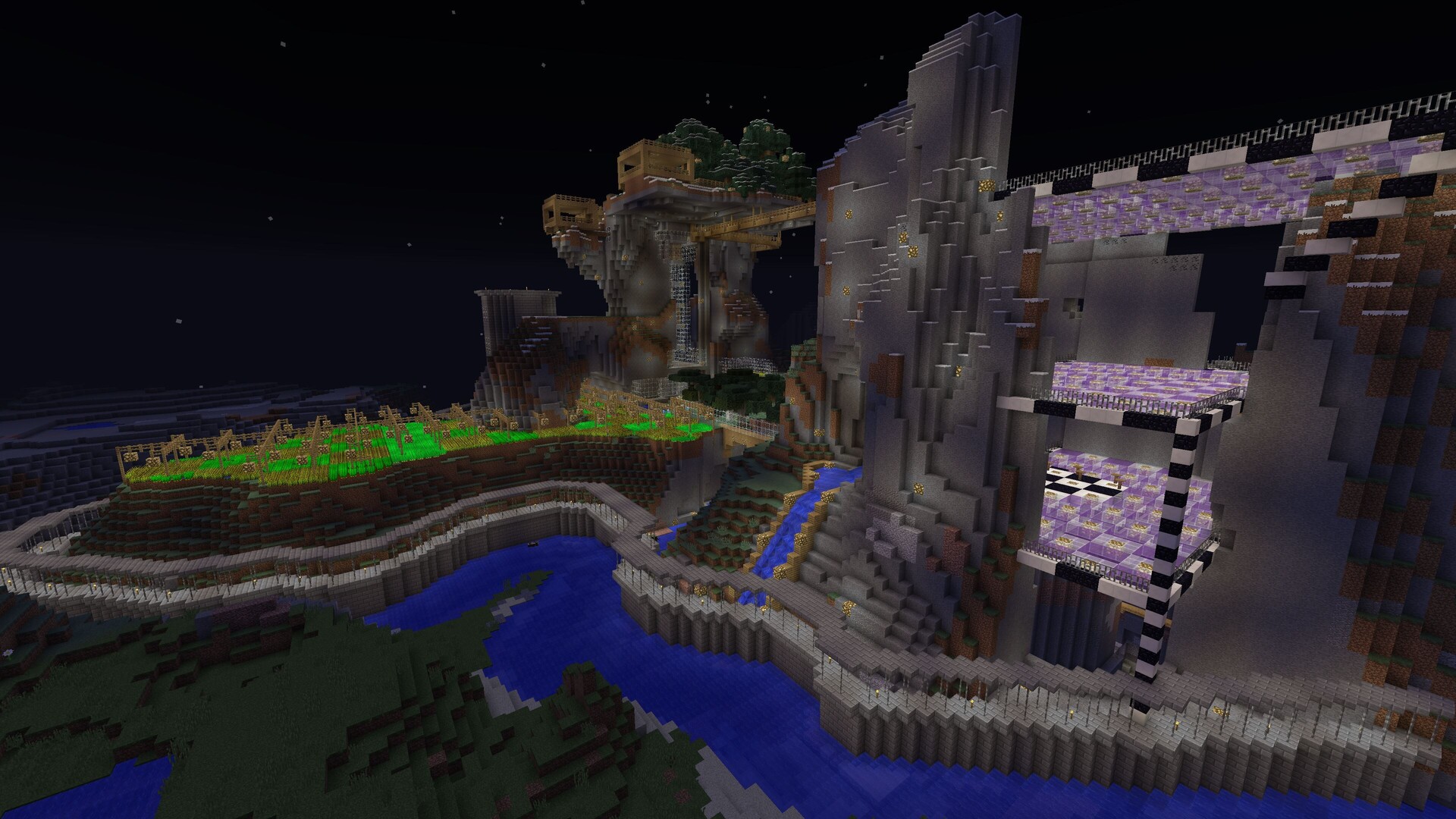 Silent Night FREE BUILD Minecraft Map