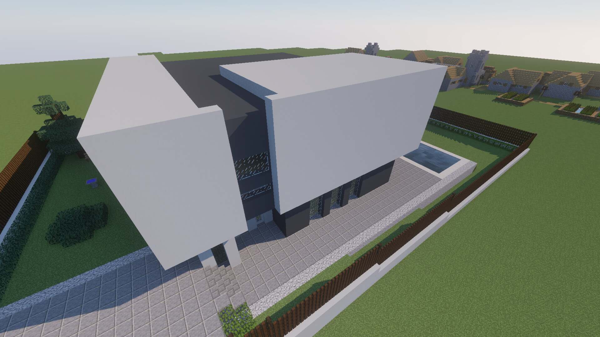 Modern House Minecraft Map