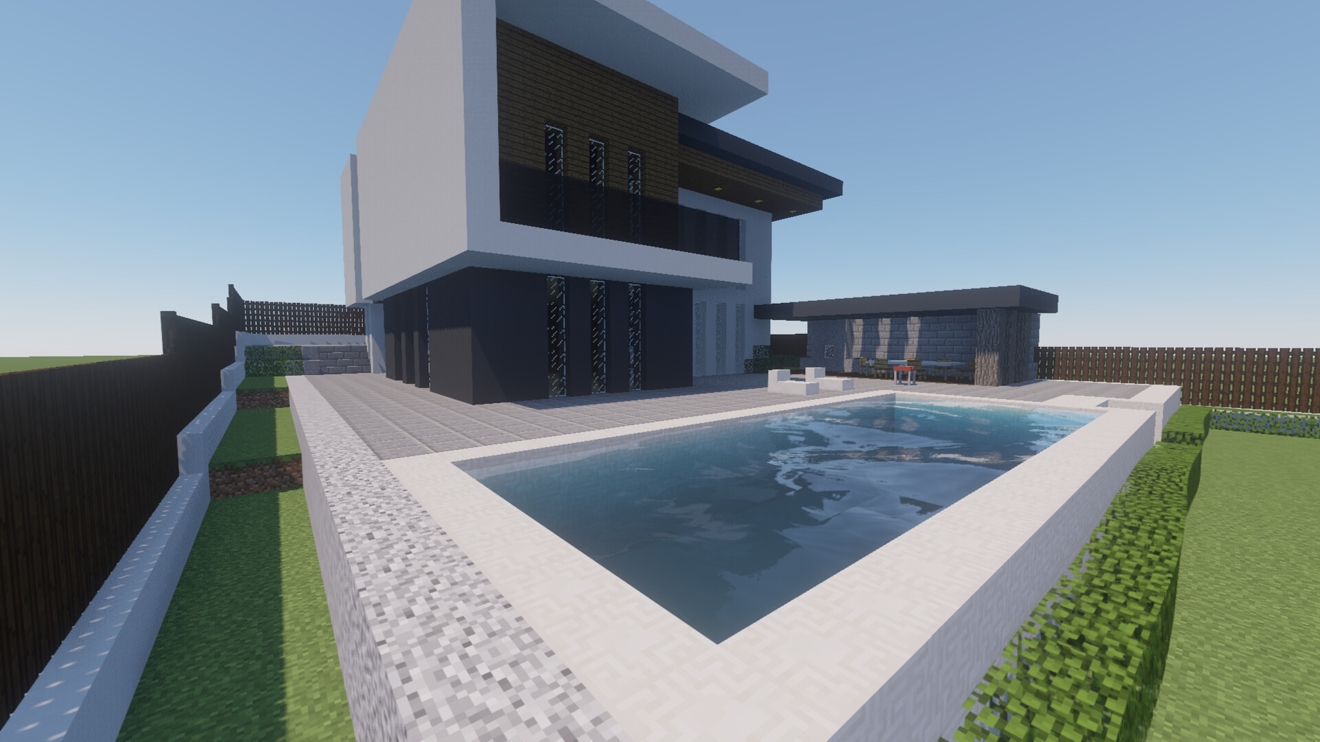 Modern House Minecraft Map