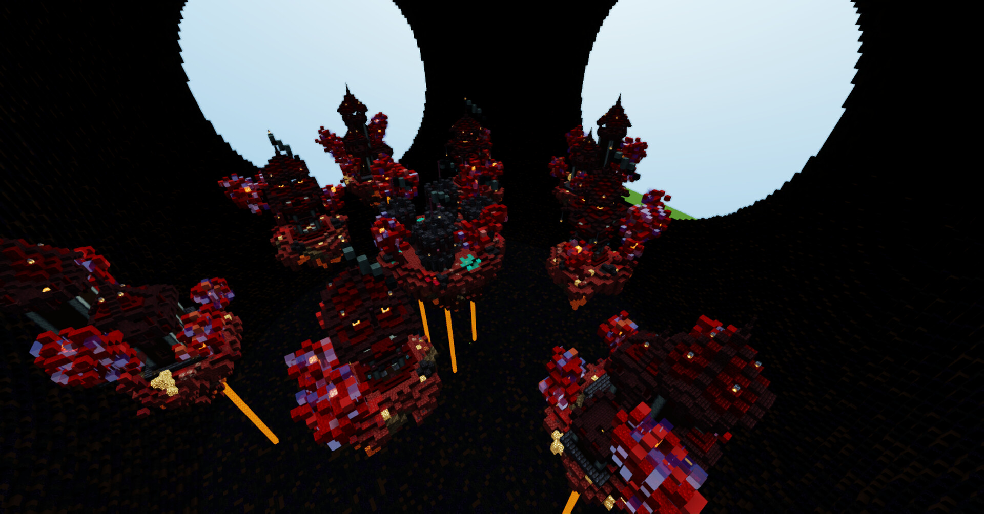 Skywars Map - Nether Themed Minecraft Map