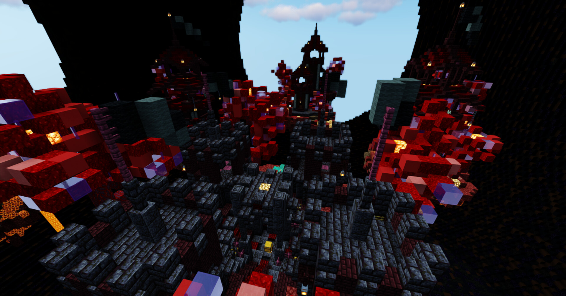 Skywars Map - Nether Themed Minecraft Map