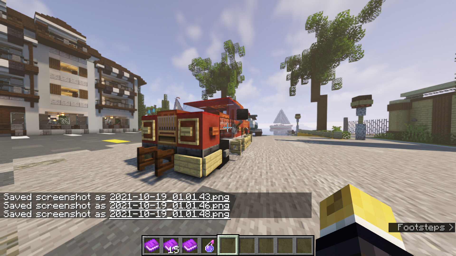 Among us imposter boat Minecraft Map