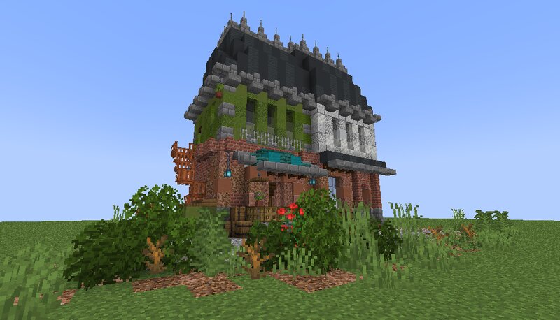 Muffin street inspired by bdubs Minecraft Map