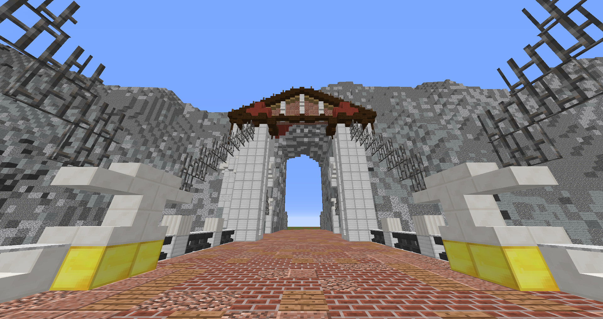 Greek Fantasy Castle Schematic | Includes nice landscape | Big ...