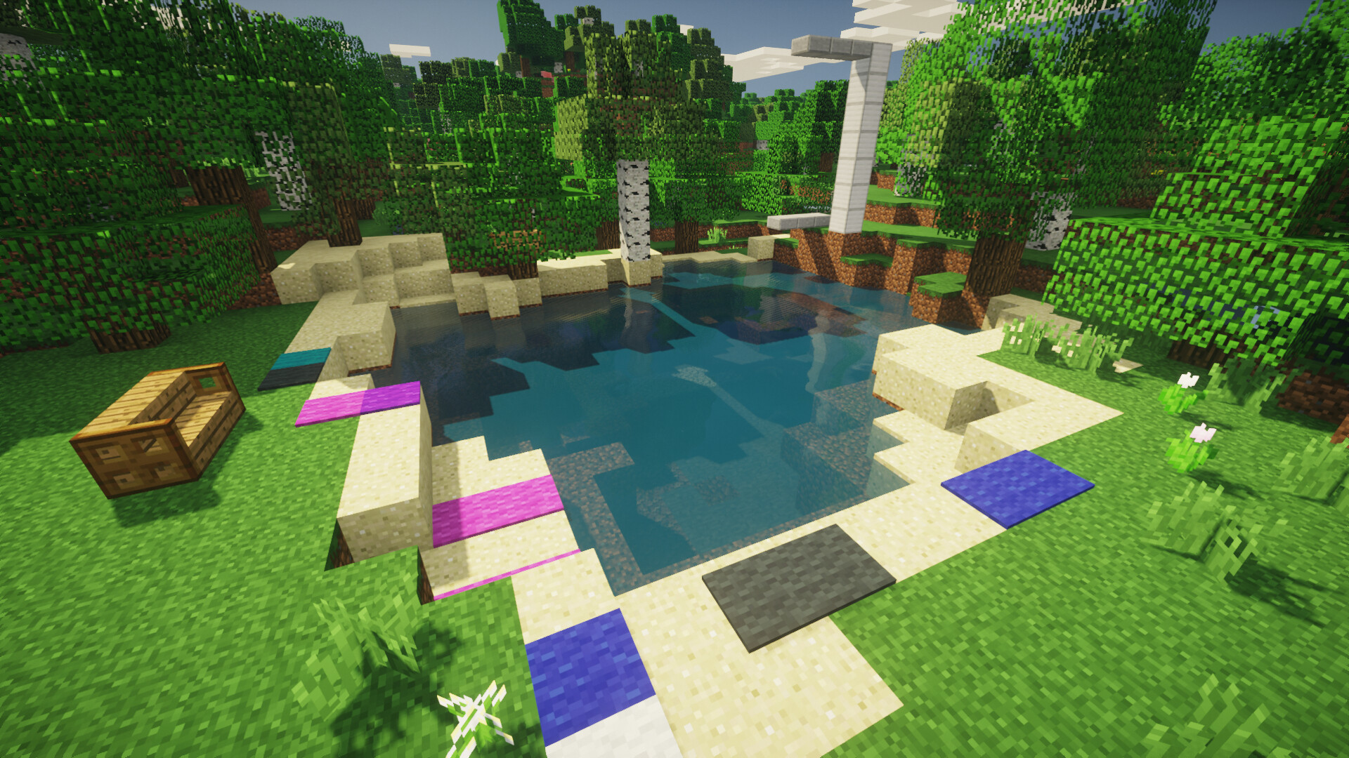 "The Riverside" - Summer Camp Minecraft Map