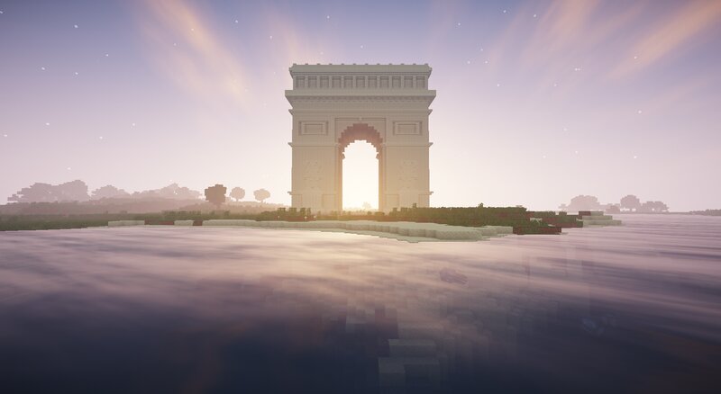 Arc de Triomphe Minecraft Map