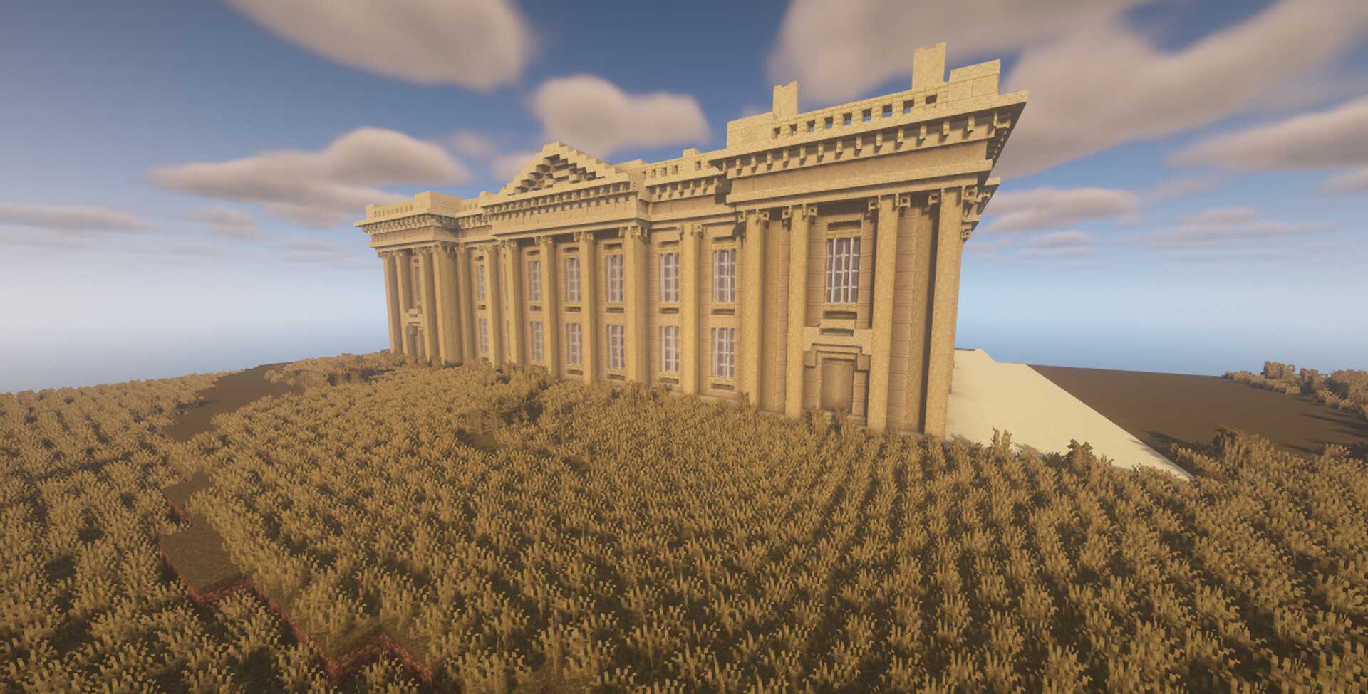 Wayne Manor and Batcave Minecraft Map