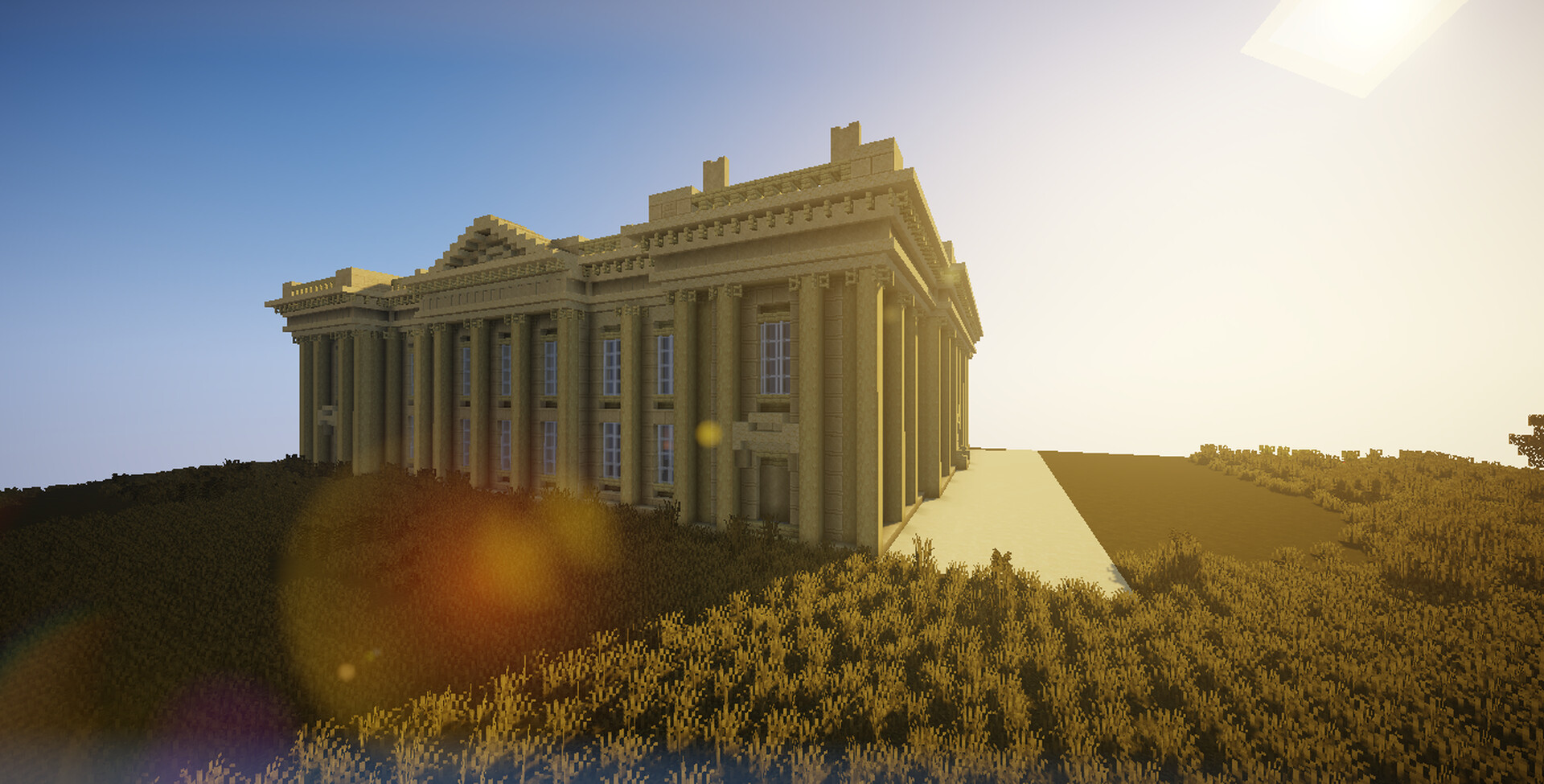 Wayne Manor and Batcave Minecraft Map