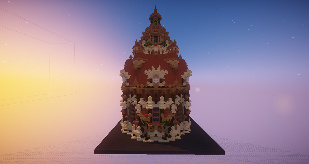 Big Fantasy Temple Minecraft Map