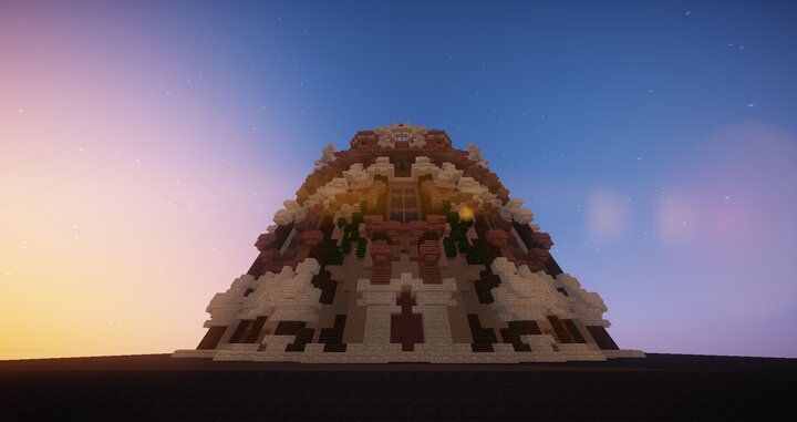 Big Fantasy Temple Minecraft Map