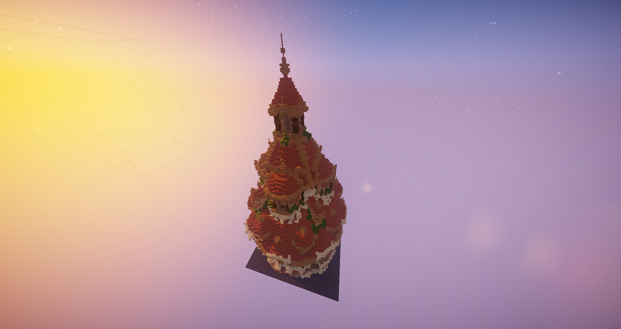 Big Fantasy Temple Minecraft Map