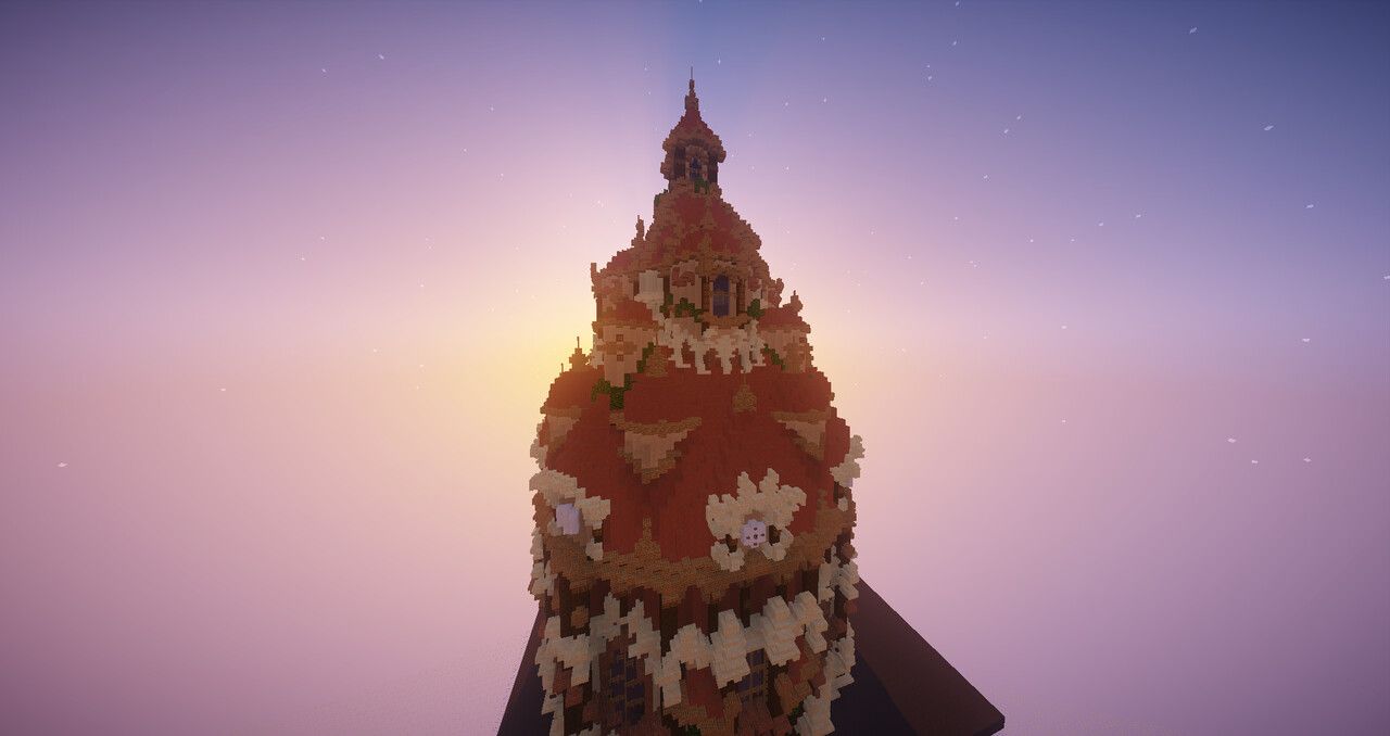 Big Fantasy Temple Minecraft Map