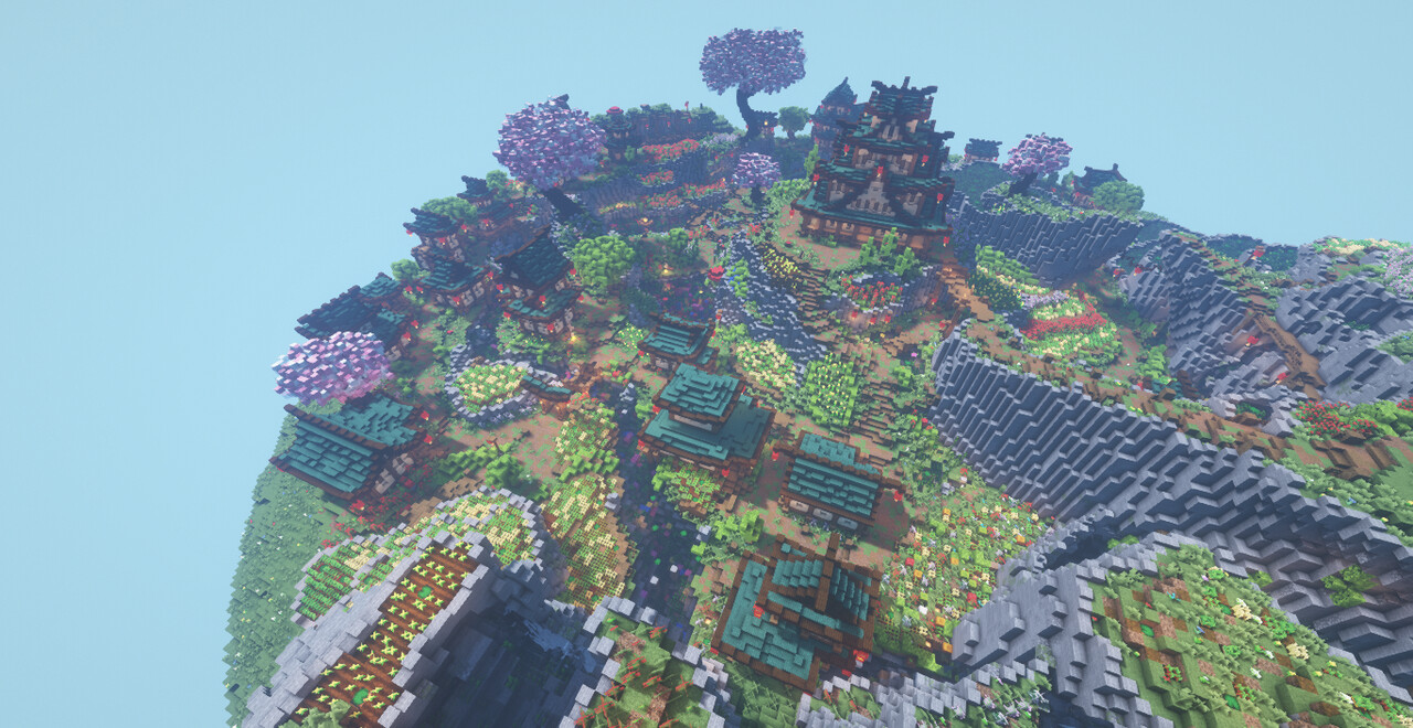 Server Lobby (Oriental Theme) Minecraft Map