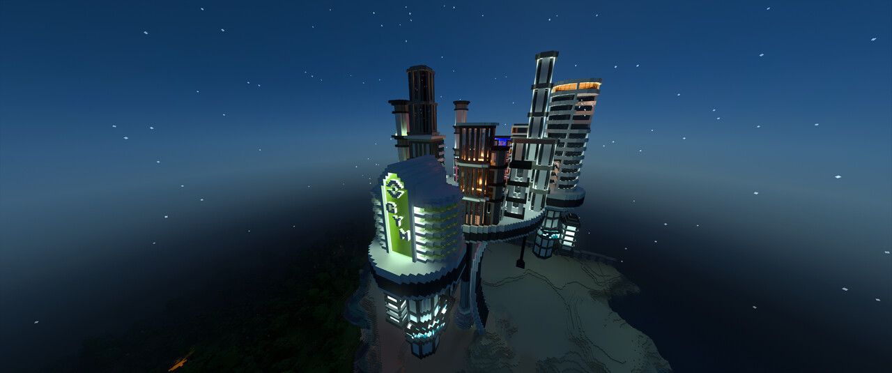 Realgam Tower From Pokemon Gale of Darkness/ Colosseum RTX ON Minecraft Map