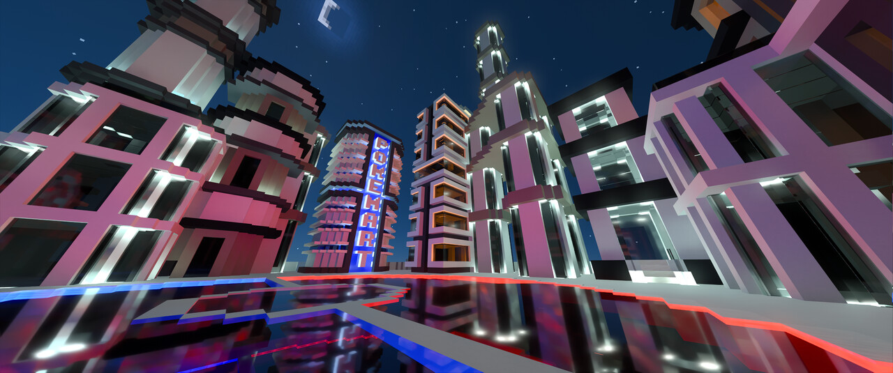 Realgam Tower From Pokemon Gale of Darkness/ Colosseum RTX ON Minecraft Map