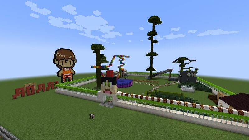 Map From Minecraft Camp (Java World) Minecraft Map