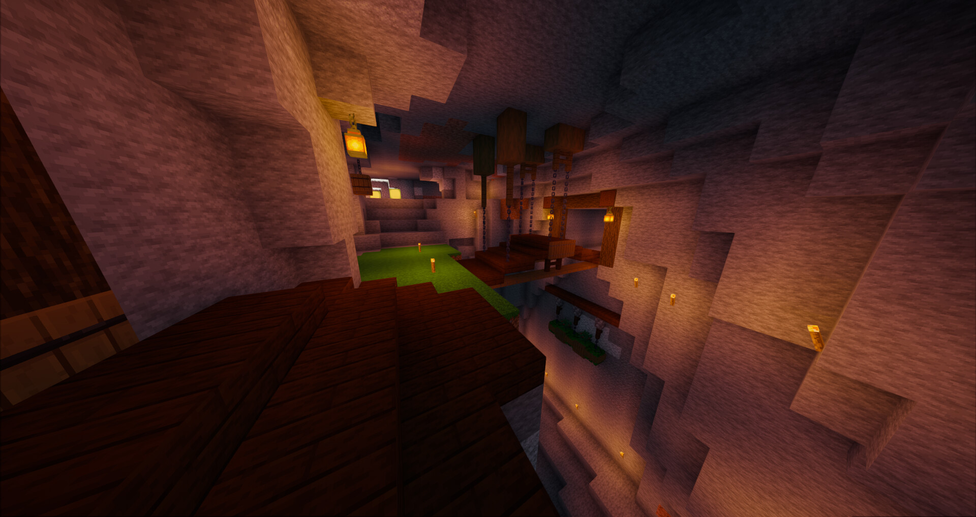 🏔 My underground base 🏔 Minecraft Map