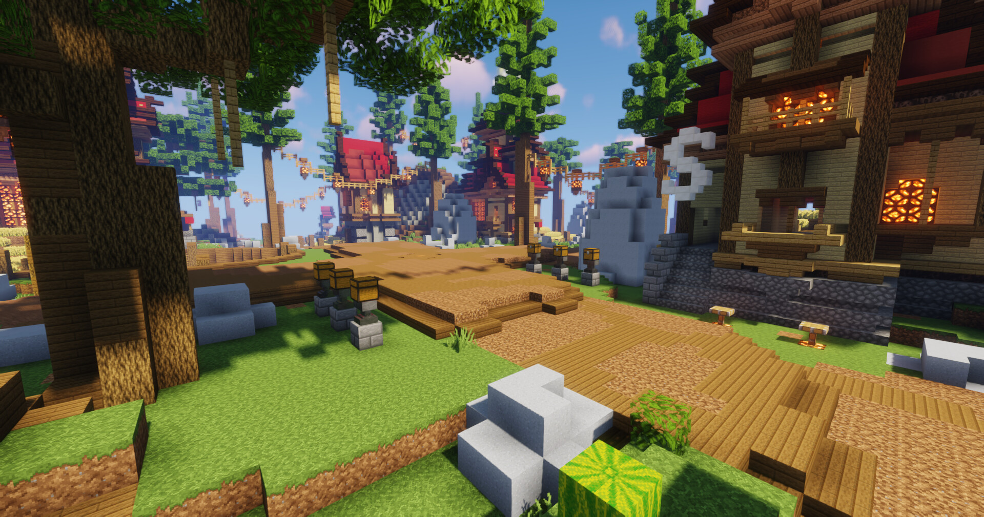 HCF Spawn MEDIEVAL VILLAGE Minecraft Map