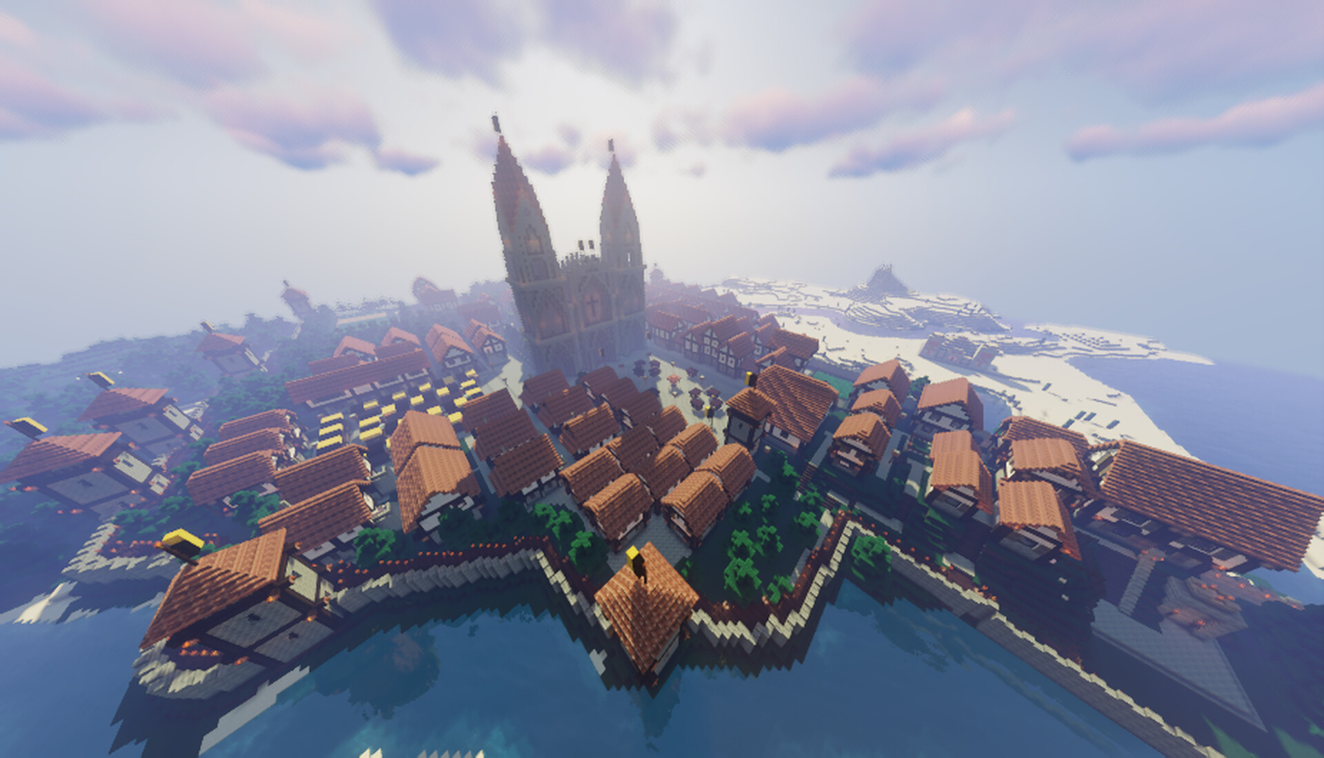 Medieval City Build Last Update 9.9.2021 Minecraft Map