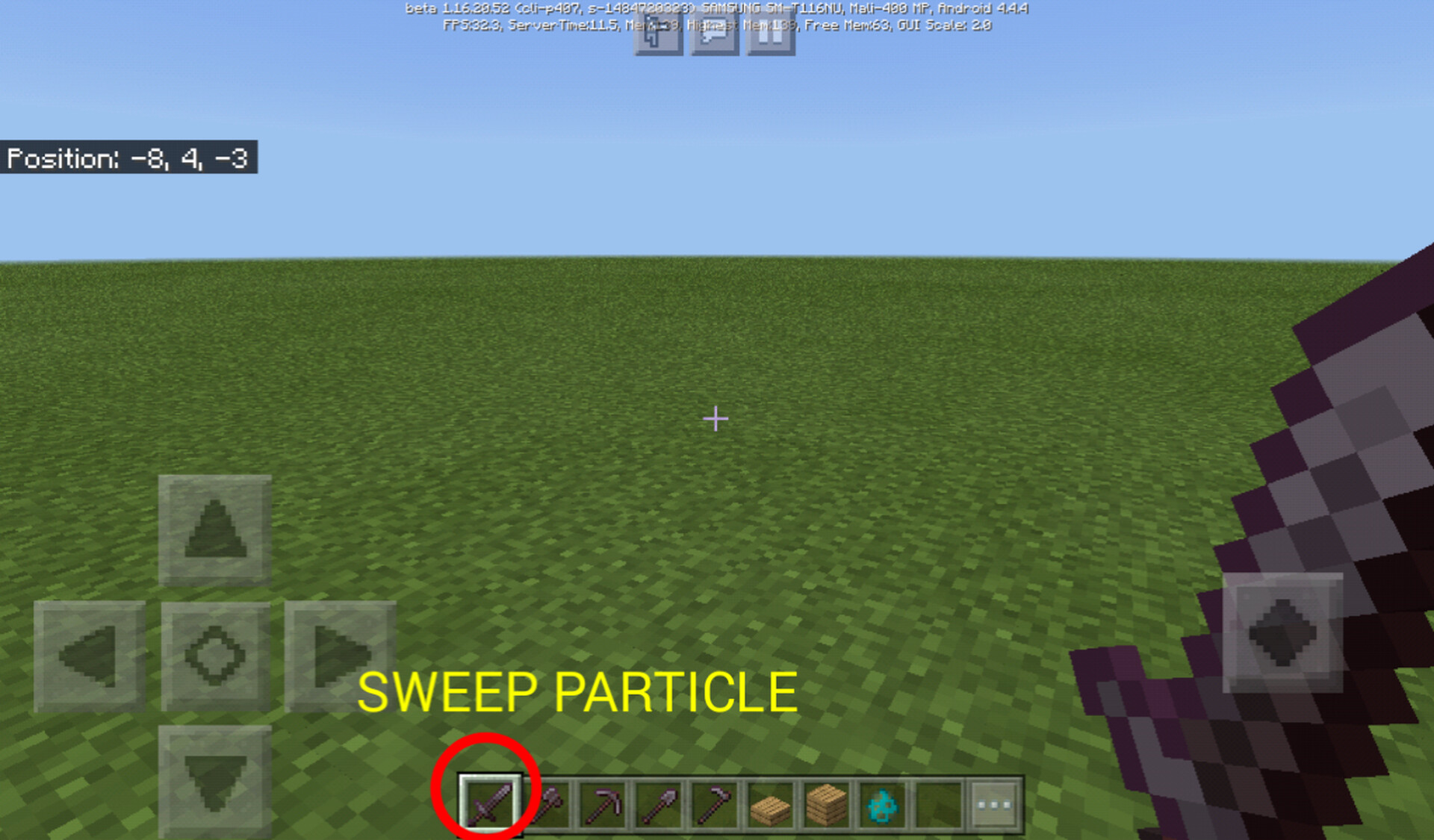 Java Combat System 1.9 on Bedrock(MCPE) Minecraft Map