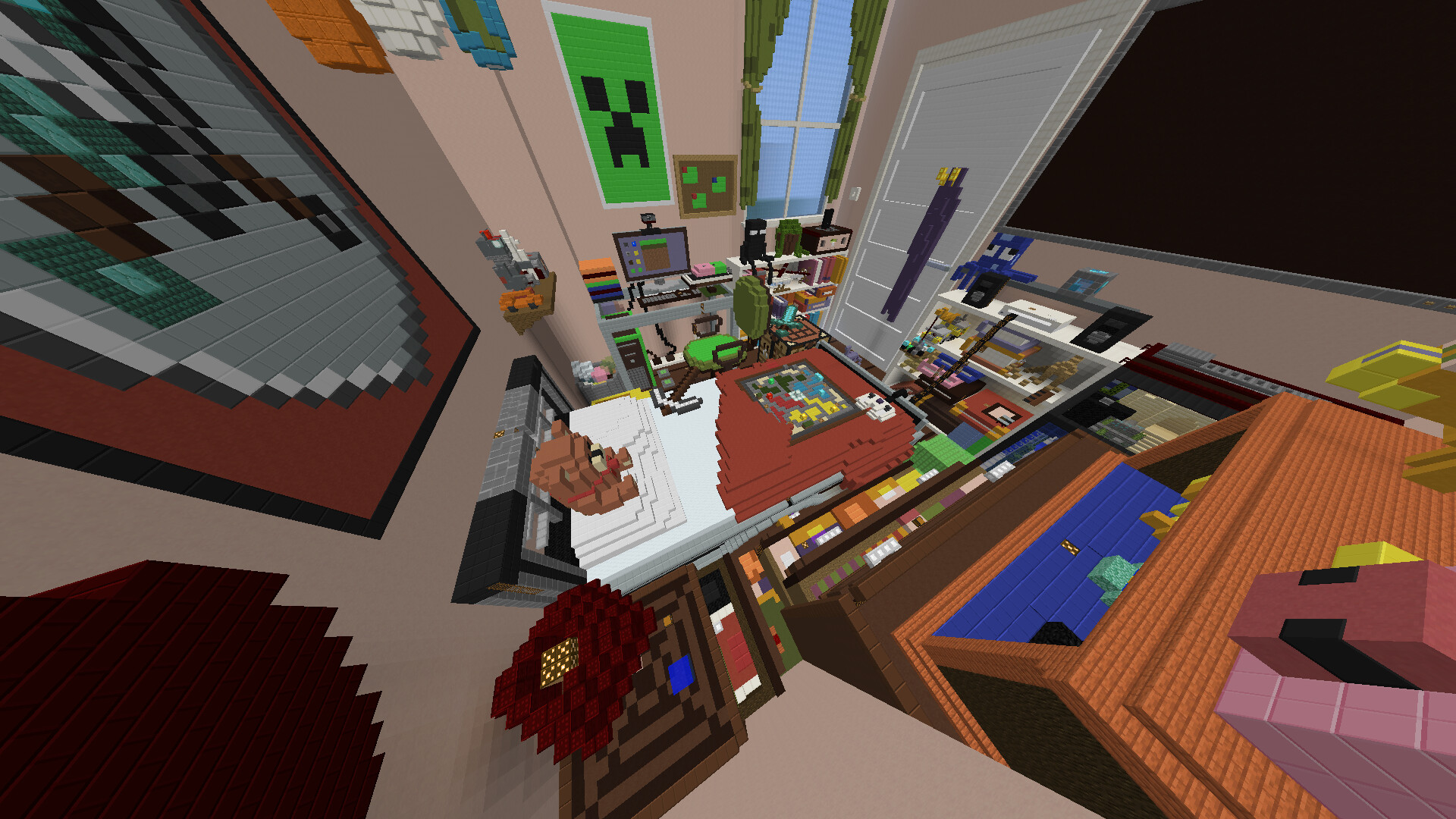 Legacy Edition Battle Map 4 Shrunk And Frontier And Dig Minecraft Map