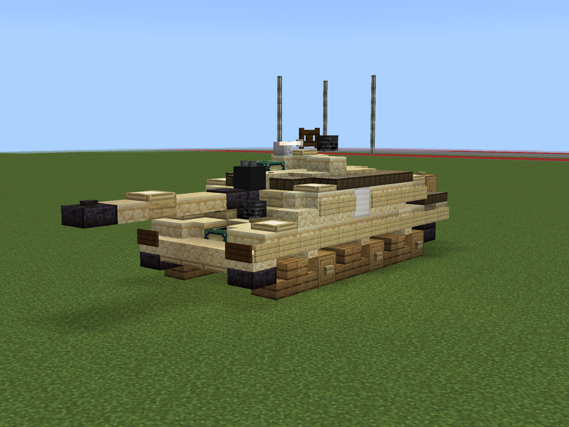 Challenger 2 MBT 1.5:1 Minecraft Map